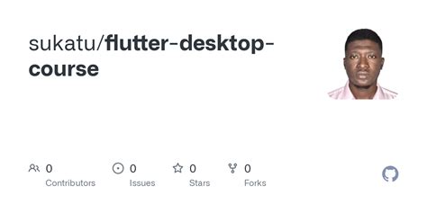 Github Sukatu Flutter Desktop Course