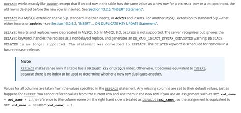 Mysql Replace Into 用法 腾讯云开发者社区 腾讯云