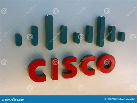 Cisco Zeichen Redaktionelles Stockfoto Bild Von Elektronisch 16507878