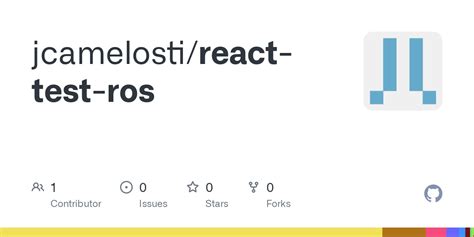 Github Jcamelostireact Test Ros