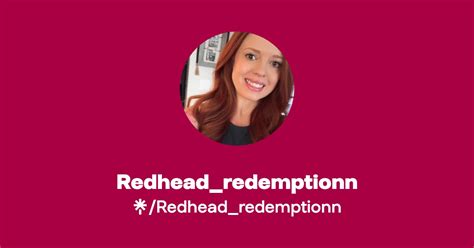 Redhead Redemptionn Instagram Tiktok Linktree