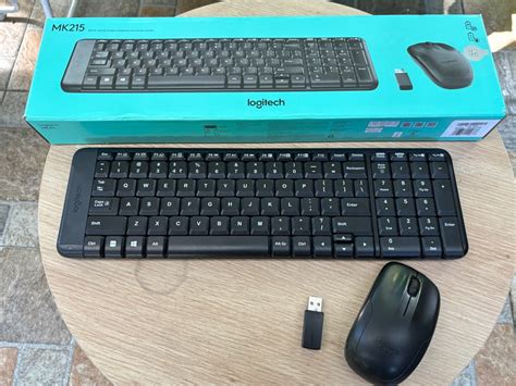 Logitech Mk215 Wireless Mouse And Keyboard Computers And Tech Parts And Accessories Computer