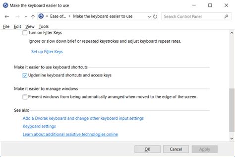 Enable Or Disable Underline Access Key Shortcuts In Windows TechCult