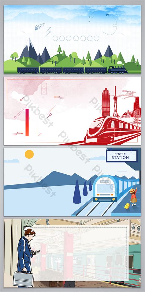 10 고속철도 역 Ppt 템플릿 배경 이미지 Hd 무료 다운로드 Pikbest