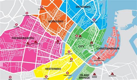 Cityguide Copenhagen Copenhagen Map Copenhagen Tourist Copenhagen City