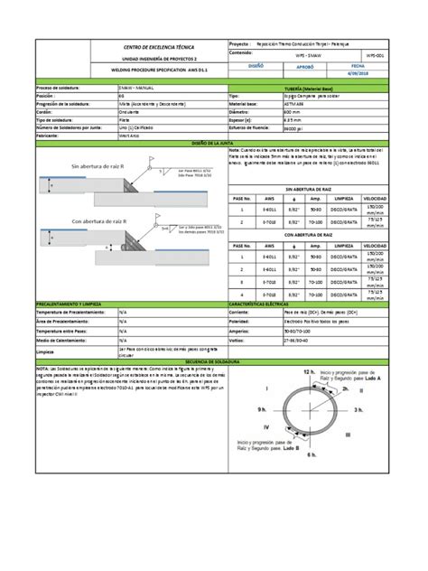 Welding Procedure Specification Aws D1 1 Pdf Soldadura Construcción