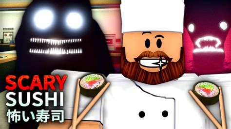 I Tried Scary Sushi In Roblox Youtube