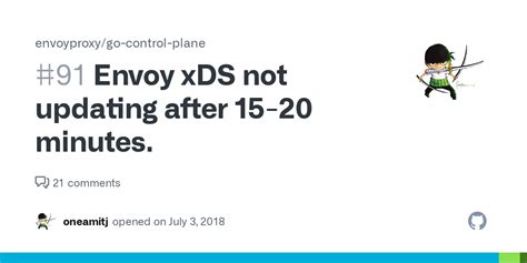 envoy xds not updating after 15 20 minutes · issue 91 · envoyproxy go