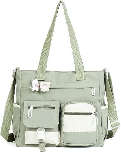 Btepsga Crossbody Cute Bag For Teens Kawaii Messenger Purse Nylon