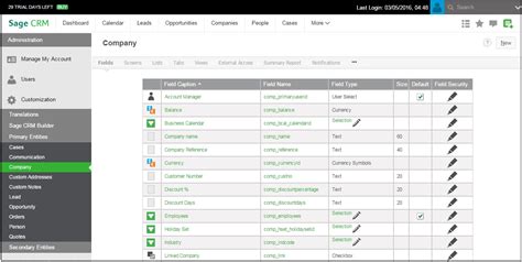 Create Custom Fields In Sage Crm Cloudon Premise For Sage Crm