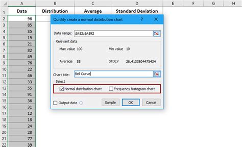 How To Create A Bell Curve Chart Template In Excel