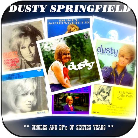 Dusty Springfield Dusty Album Cover Sticker