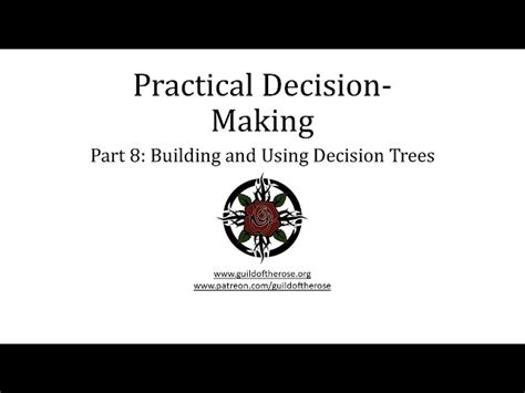 Mastering Decision Trees A Step By Step Guide To Effective Decision