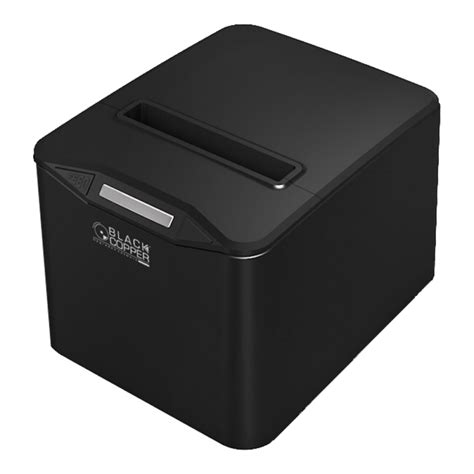 Black Copper Thermal Receipt Printer Bc87ac Wise Tech
