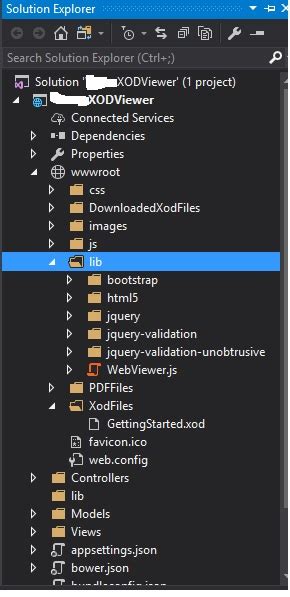 Pdftron Xod Viewer Not Loading On Aspnet Core Mvc 6 Razor View Stack