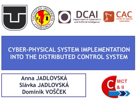 Pdf Cyber Physical System Implementation Into The Distributed Control System