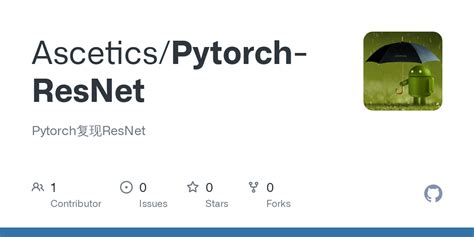 Github Asceticspytorch Resnet Pytorch复现resnet