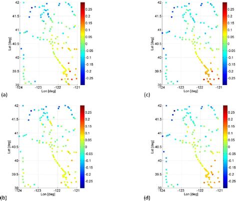 Differences Between The Different Geoids Gms A Qgms B Egm08 C Download Scientific