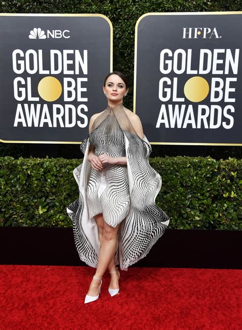Joey Kings Iris Van Herpen Golden Globes Dress Is Hypnotic Ps Fashion