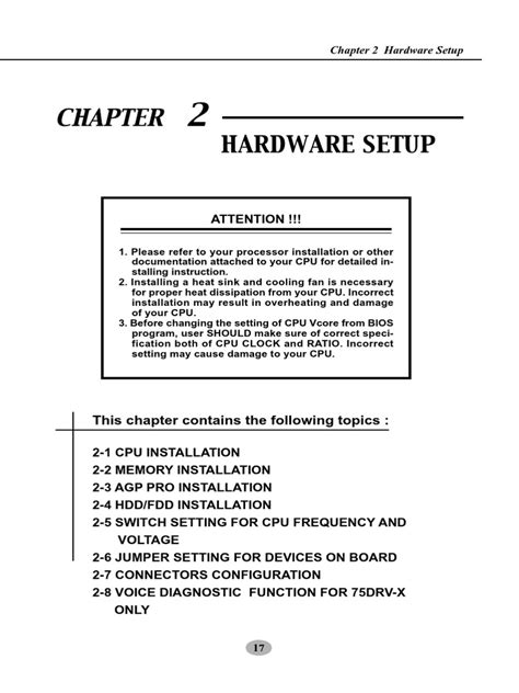 Hardware Setup This Chapter Contains The Following Topics Download Hardware Setup This Chapter Contains The Following Topics Download
