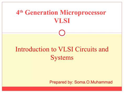 Vlsi Ppt Science