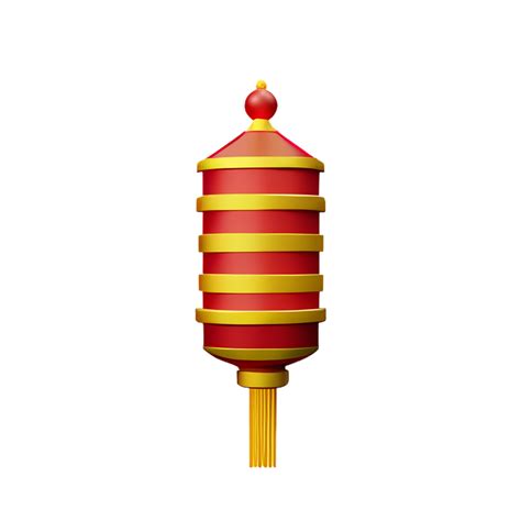 Chinese New Year Icon Firecracker 3d Render 28247900 Png