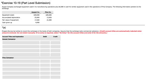 solved exercise 10 19 part level submission ayayai