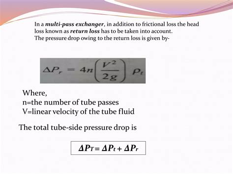 Summary Of Lmtd And E Ntu Pptx