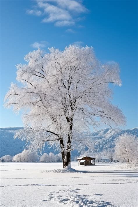 나무와 눈 덮인 나무가 있는 공원 배경 배경 화면 및 일러스트 무료 다운로드 Pngtree