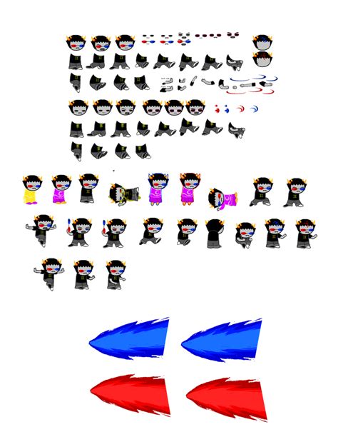 Sollux Sprite Sheet By Blahjerry On Deviantart