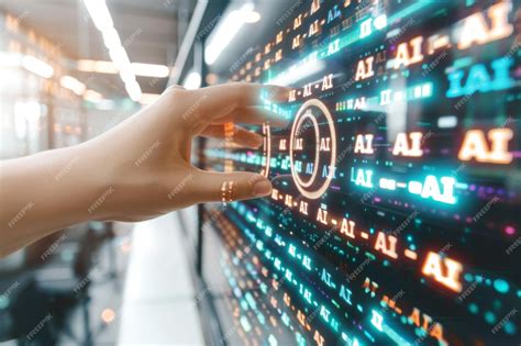 ai touch interface in data center digital transformation technology