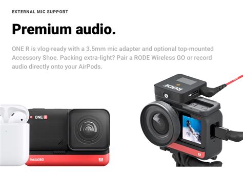 Insta360 One R Sport Camera Twin Edition