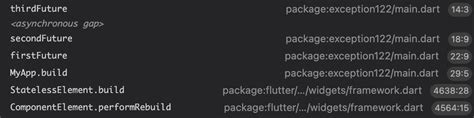 Problem With Flutter Future Exception Error Stacktrace · Issue 101901