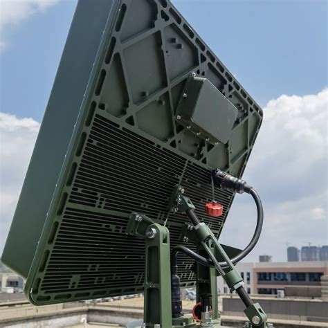 Portable Detecting And Jamming Drone Countermeasures System Drone Detection Radar And Active