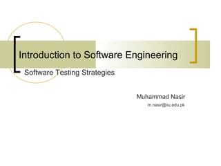 Introduction To Software Engineering PPT