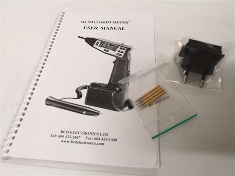 Bcd M1 Milliohm Meter Kit