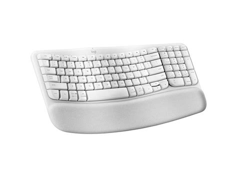 Logitech Keyboard Wave Keys Spanish Off White