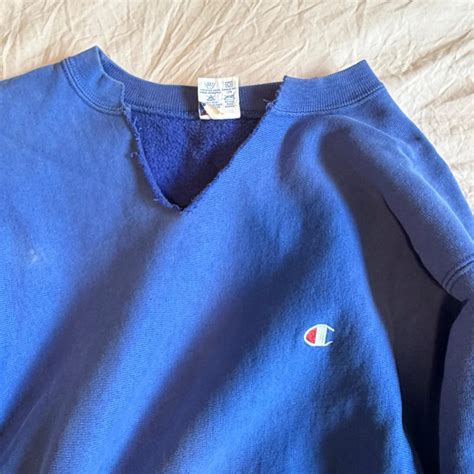 Vintage Champion Reverse Weave Crewneck Sweatetshirt Depop