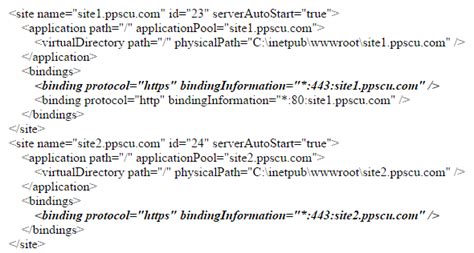 How To Bind Multiple Sites With Ssl On One Ip Address And Port Ittrainingday