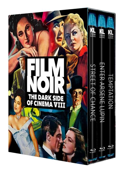 Film Noir The Dark Side Of Cinema Viii Three 1940s Features