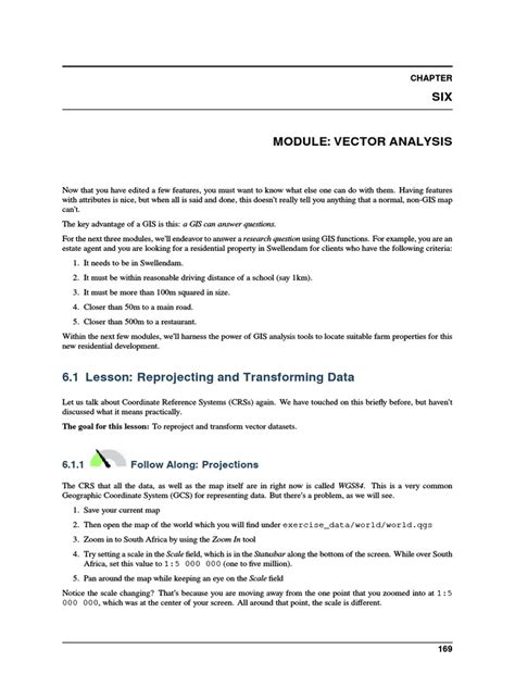 61 Lesson Reprojecting And Transforming Data 611 Follow Along