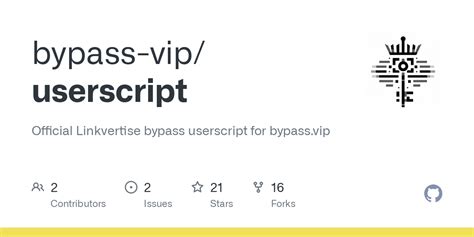 Github Bypass Vip Userscript Official Linkvertise Bypass Userscript For Bypass Vip