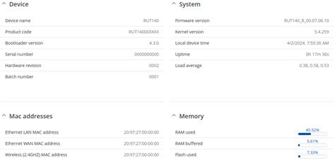 RUT System Teltonika Networks Wiki