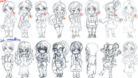 Mbti Dominant And Inferior Functions By Fishoni On Deviantart