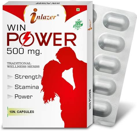 Inlazer Win Power Natural Tablet Boost Sperm Count Maintains Vigour