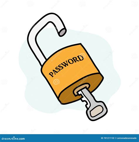 Password Security Stock Vector Illustration Of Hacker 70121118