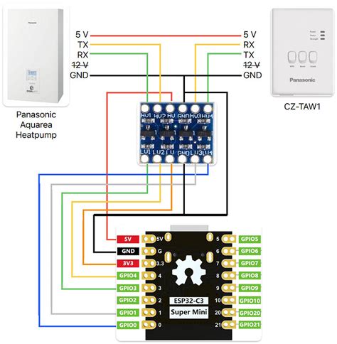 Panasonic Aquarea Heatpump With Esphome Heishamon Esphome Home