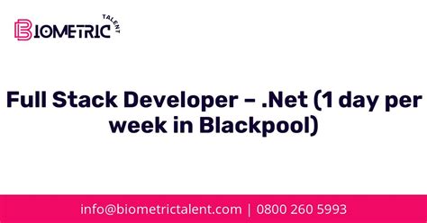 🚀 Kevin Nicholson On Linkedin Full Stack Developer Net 1 Day Per Week In Blackpool