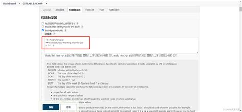Jenkins定时任务 Csdn博客