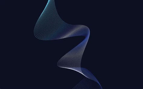 Abstract Blue Gradient Wavy Lines Background 13045728 Vector Art At